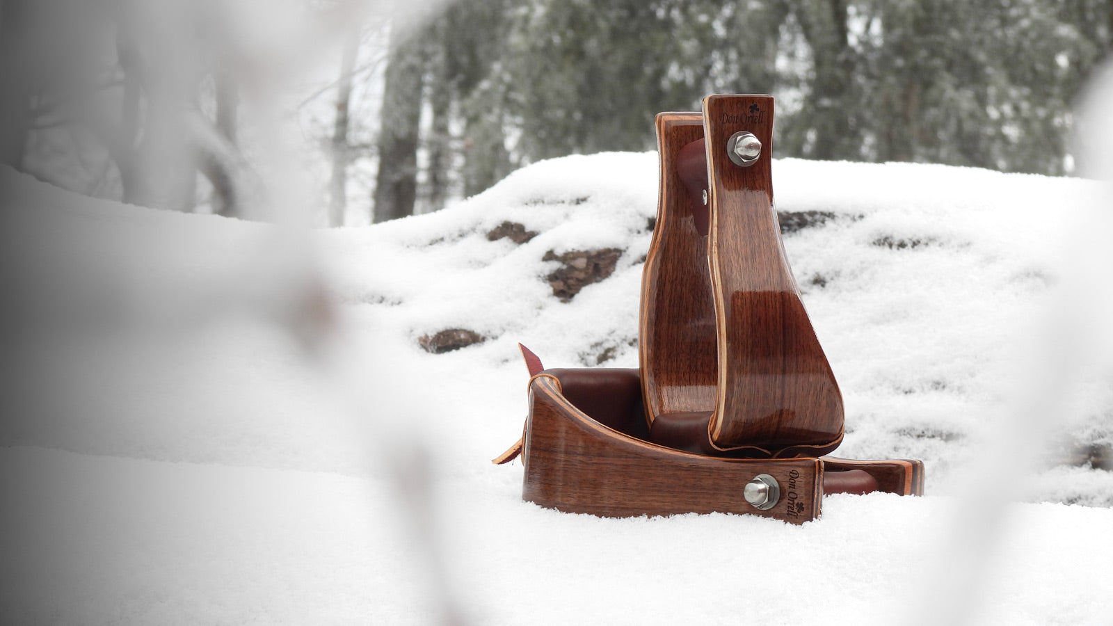 Custom Wood Stirrups for Western Saddles | Made in the USA – Don Orrell ...