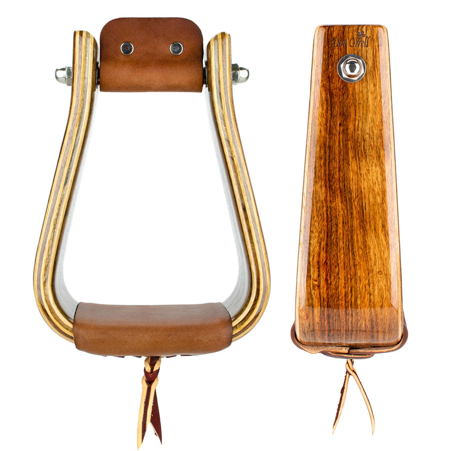Roper Stirrups | Custom Deep Roping Stirrups – Don Orrell Stirrups