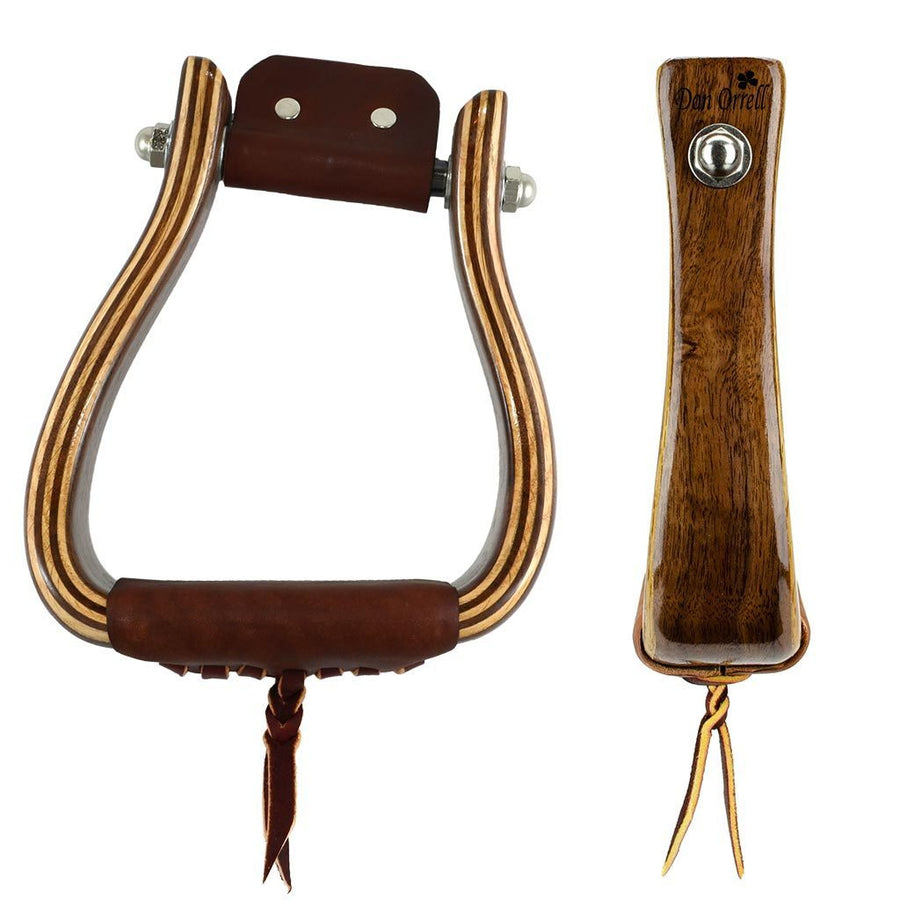 Custom Wood Stirrups for Western Saddles | Made in the USA – Don Orrell ...